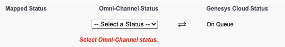 Error messages in Omni-Channel Sync Settings - Genesys Cloud Resource ...