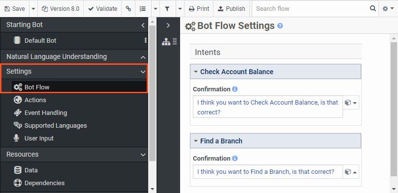 Configure bot flow settings - Genesys Cloud Resource Center