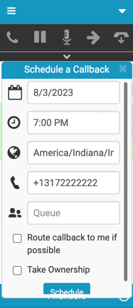 Schedule a callback - Genesys Cloud Resource Center